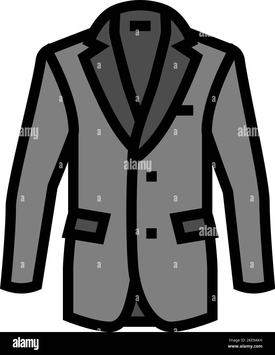 Man long coat back Stock Vector Images - Alamy