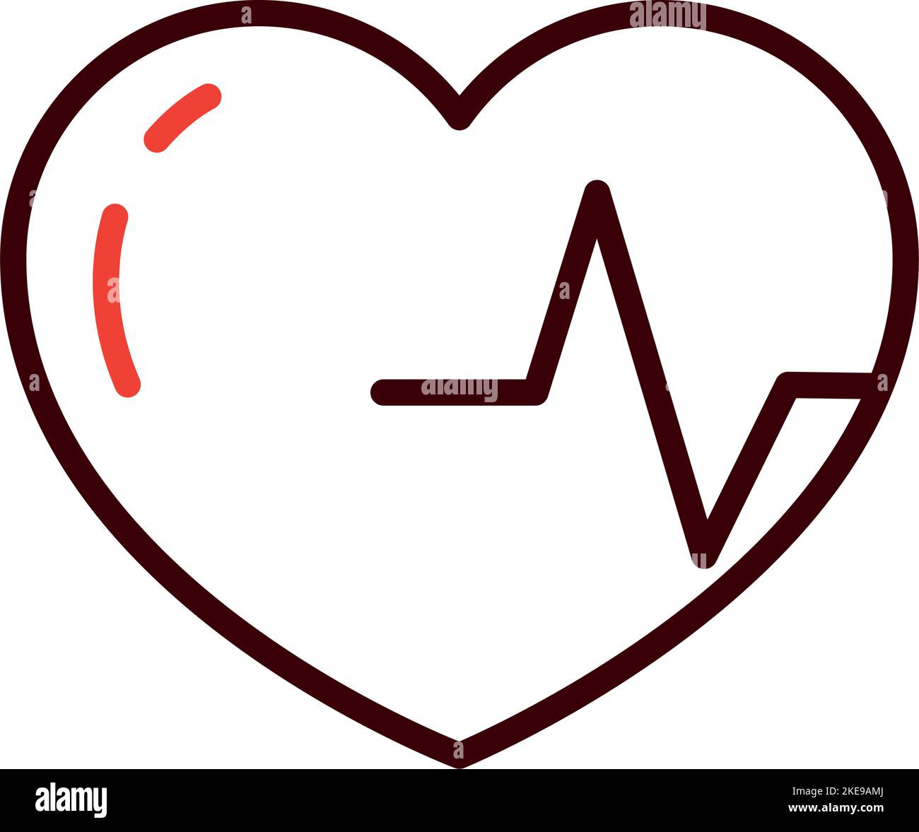 cardio heart icon Stock Vector Image & Art - Alamy