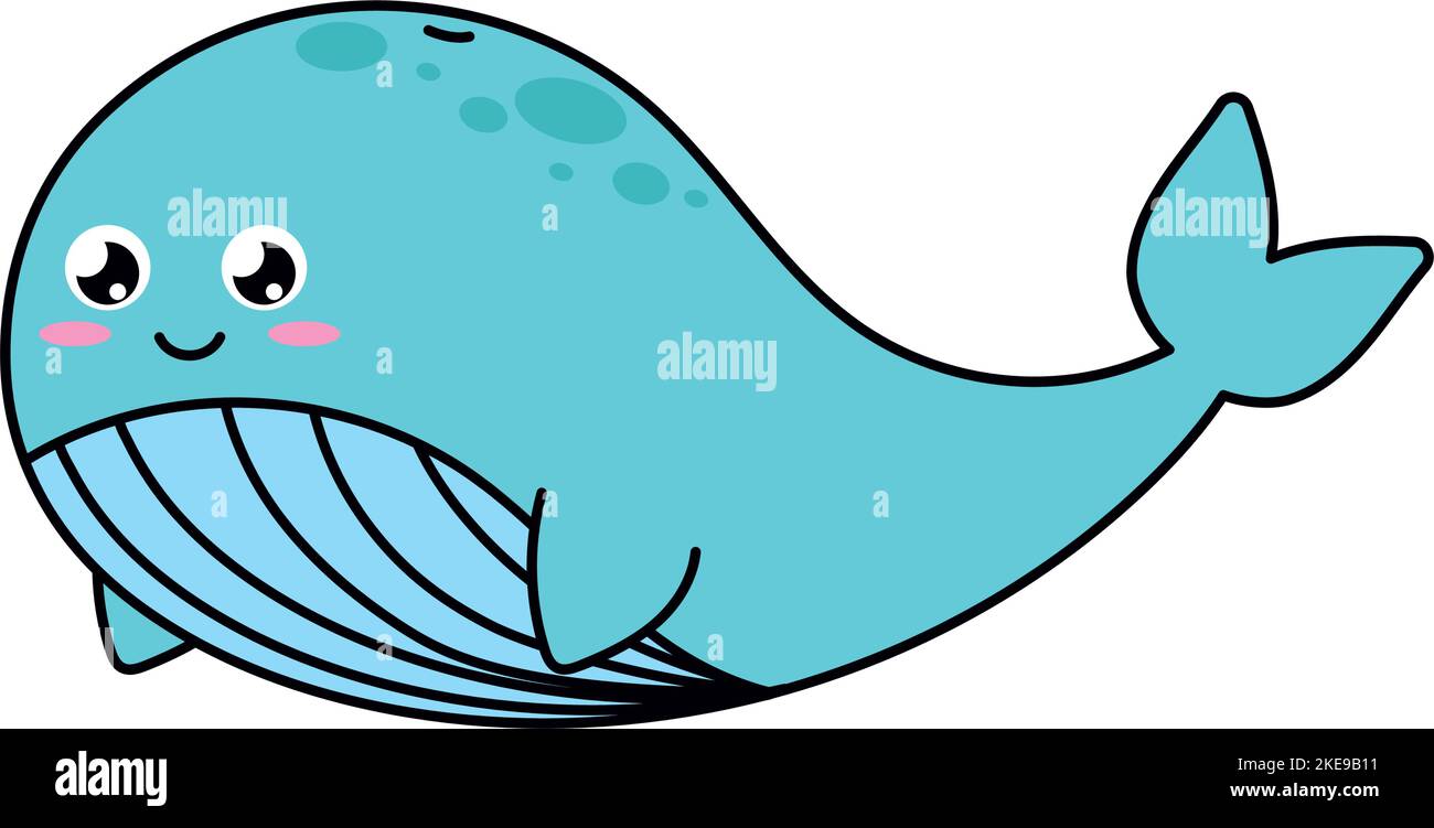 cute whale icon Stock Vector Image & Art - Alamy