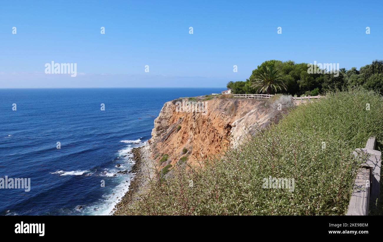 Point Vincente Beach Walk in Rancho Palos Verdes, California, USA Stock ...