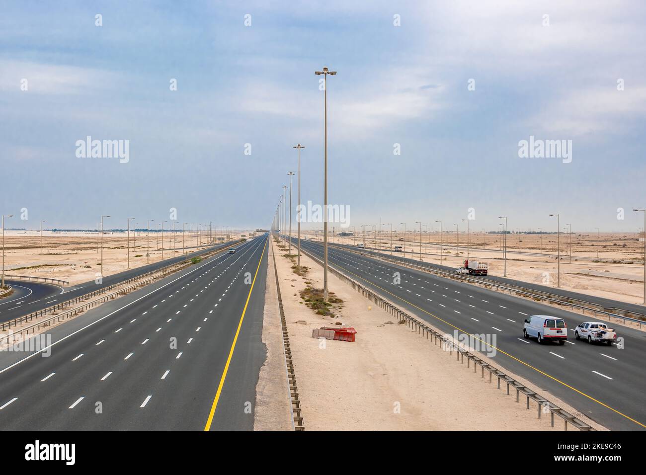 Dukhan highway hi-res stock photography and images - Alamy