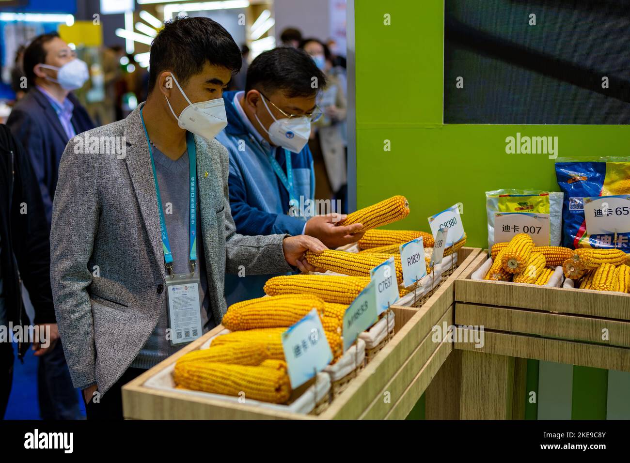 Bayer booth in Crop Seed Area at the 2022 China International Import ...