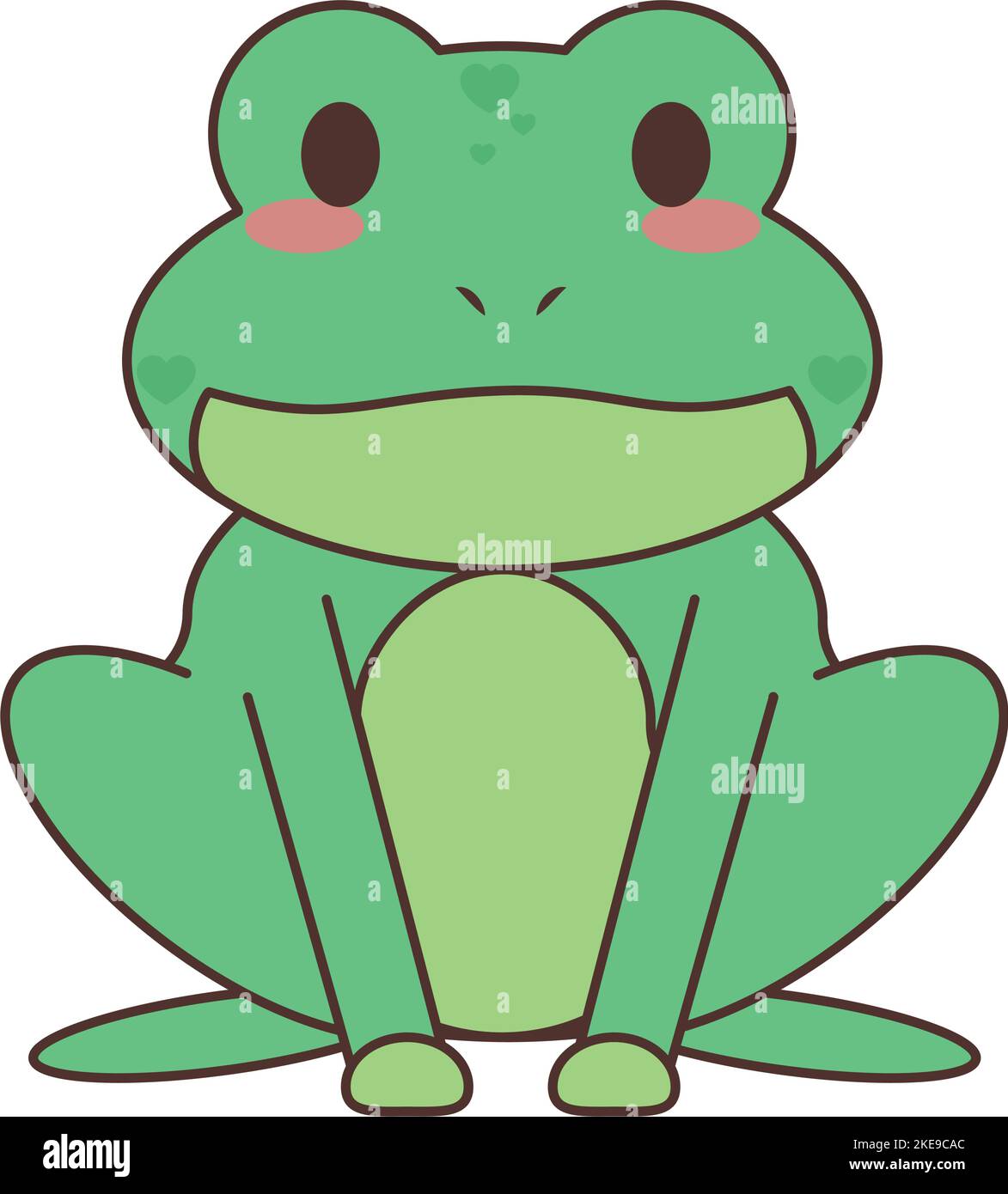 cute frog icon Stock Vector Image & Art - Alamy