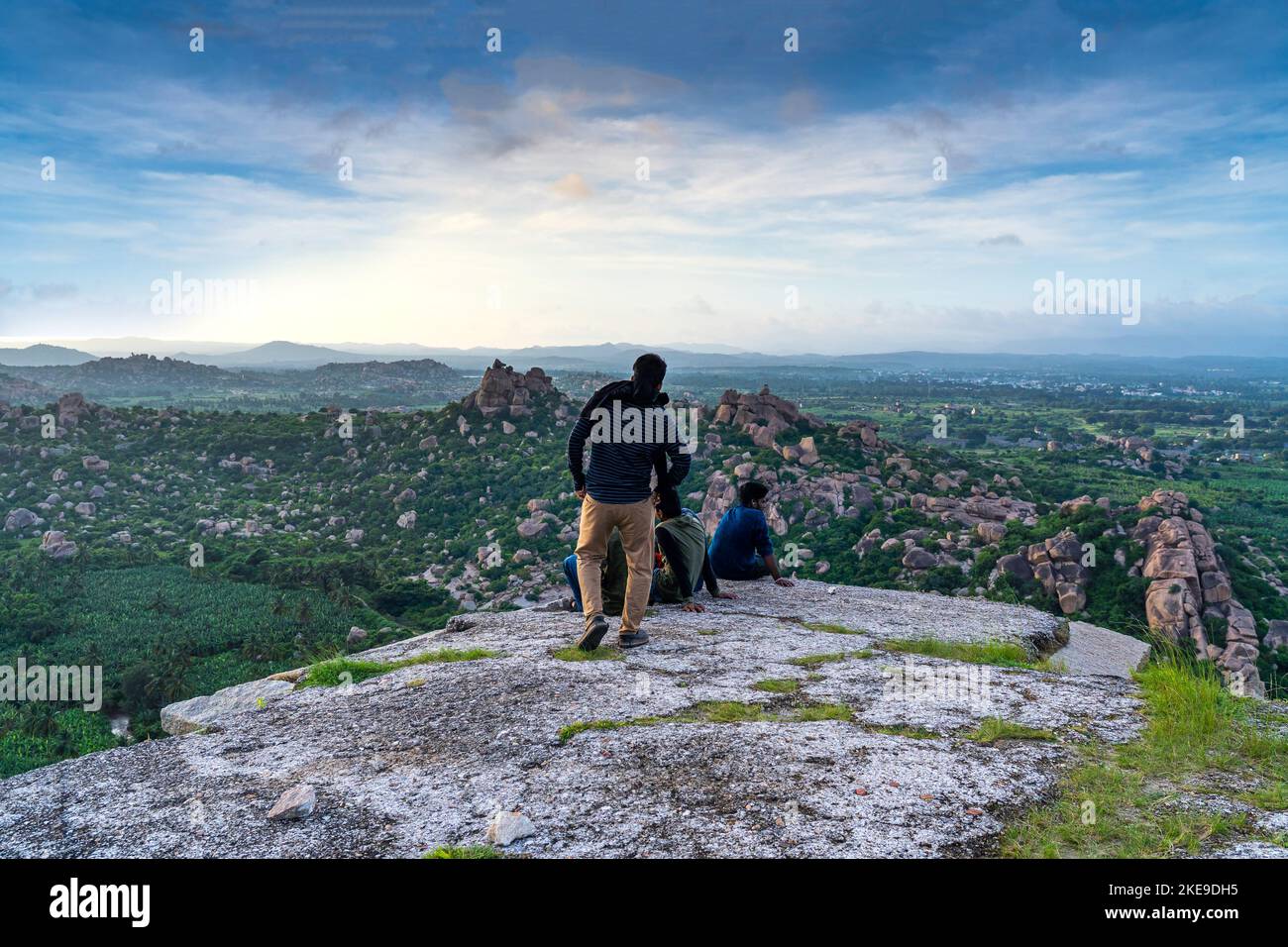 matanga hill hampi, karnataka, india Stock Photo - Alamy