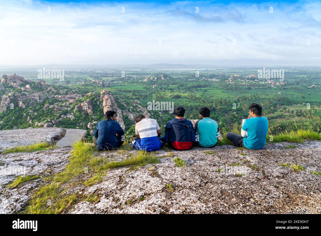 matanga hill hampi, karnataka, india Stock Photo - Alamy