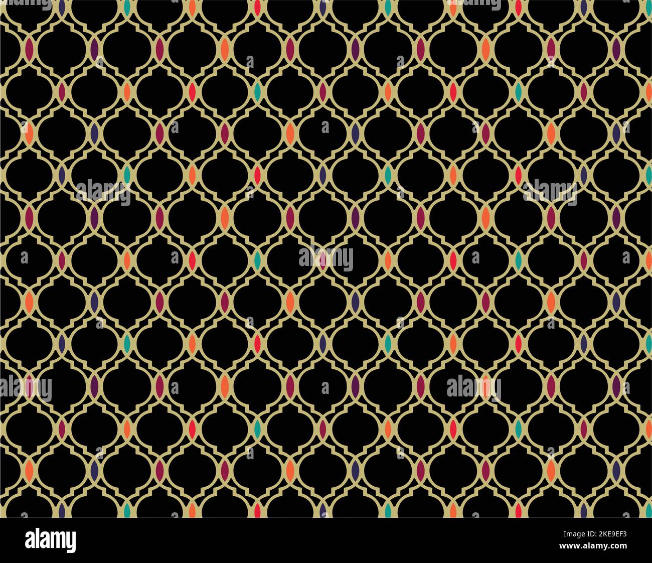 Arabic arabesque design greeting card for Ramadan Kareem. Islamic ...