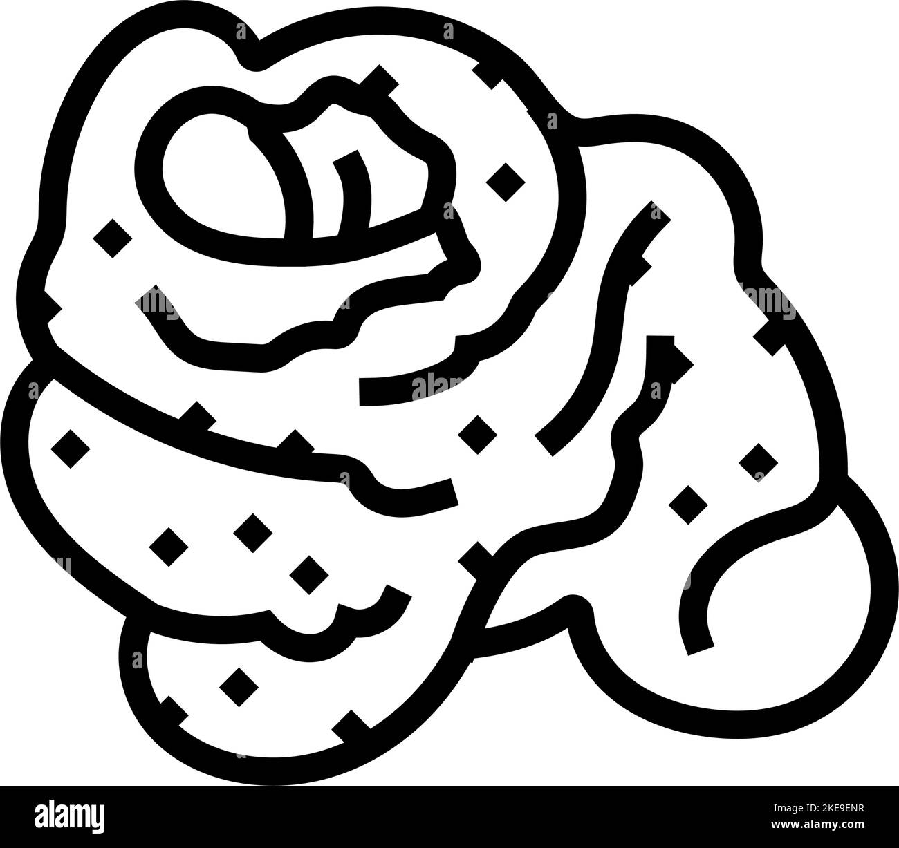 popcorn corn line icon vector illustration Stock Vector Image & Art - Alamy