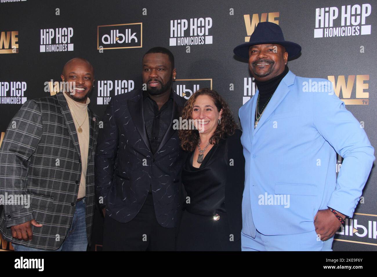 New York, NY, USA. 10th Nov, 2022. Brett Dismuke, Curtis "50 Cent ...
