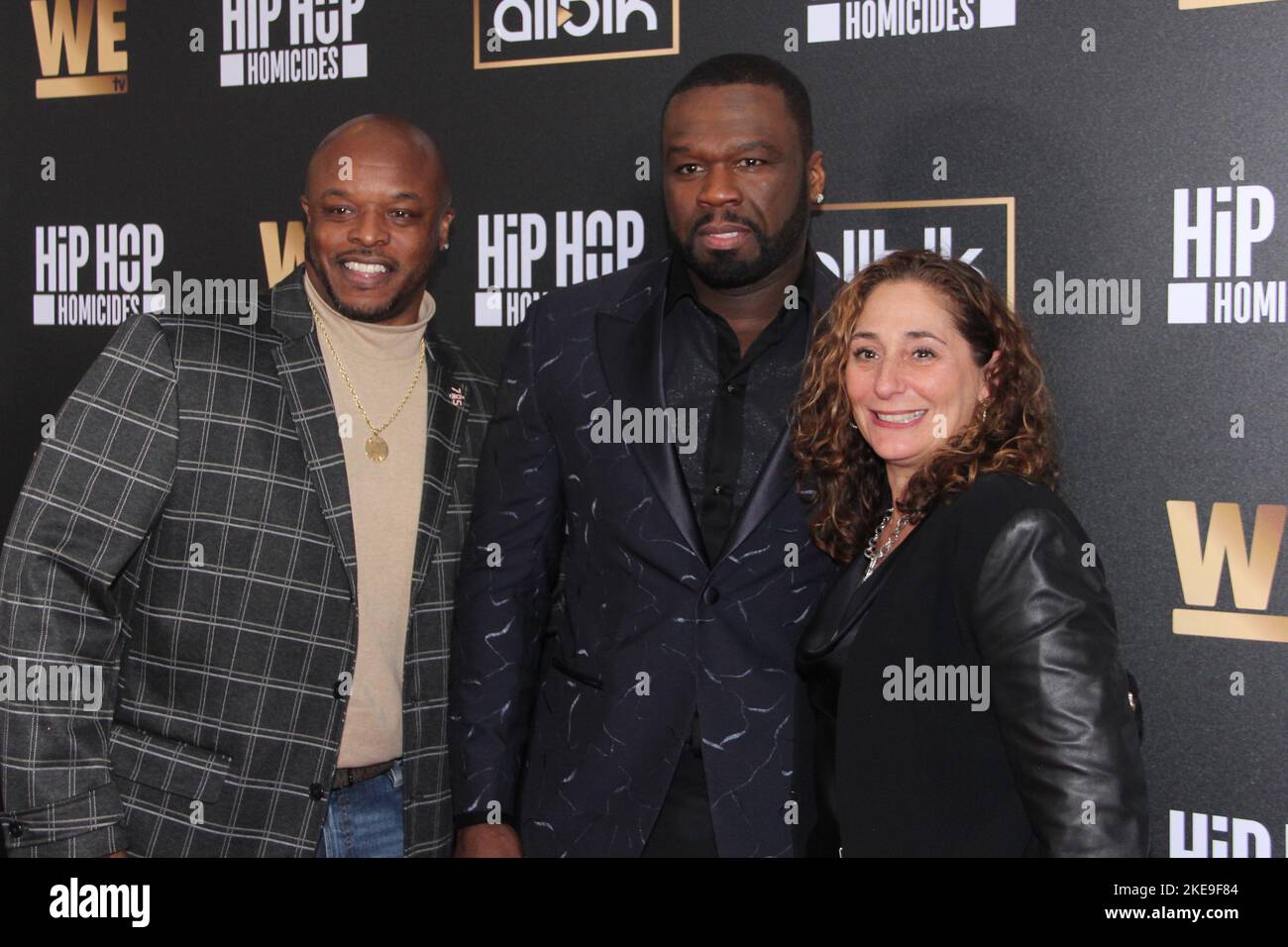 New York, NY, USA. 10th Nov, 2022. Brett Dismuke, Curtis "50 Cent ...