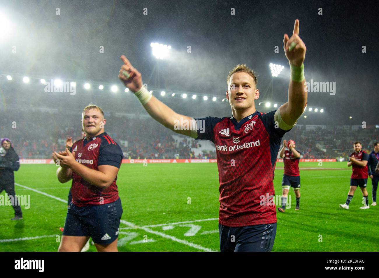 Cork, Ireland on November 10, 2022 Mike Haley of Munster after the test ...