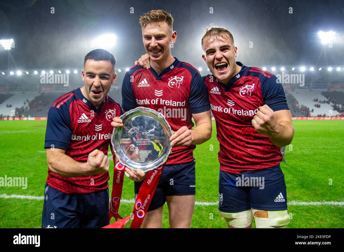 Cork, Ireland on November 10, 2022 Paddy Patterson of Munster, Ben ...