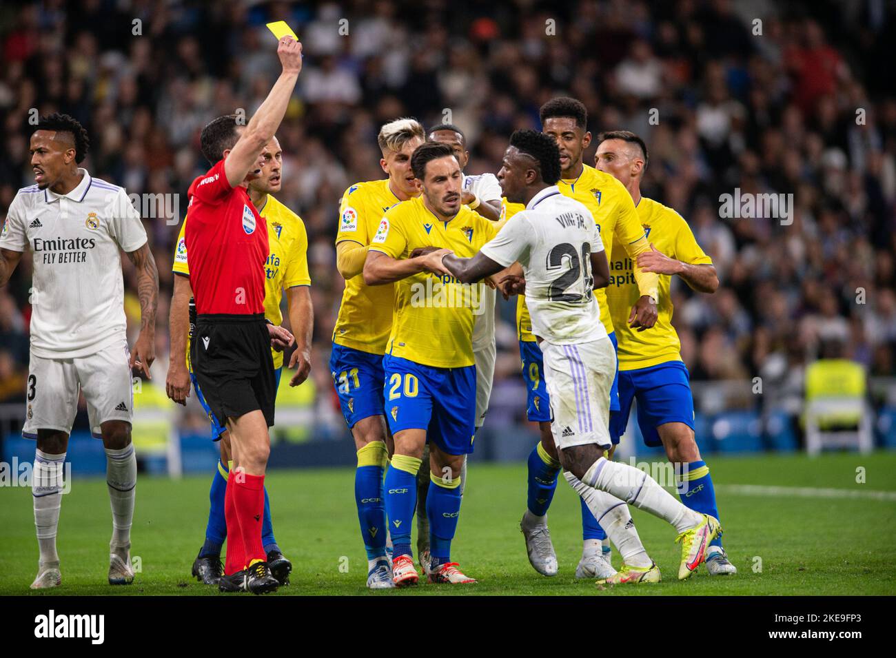 10th November 2022; Stadium Santiago Bernabeu, Madrid, La Liga ...