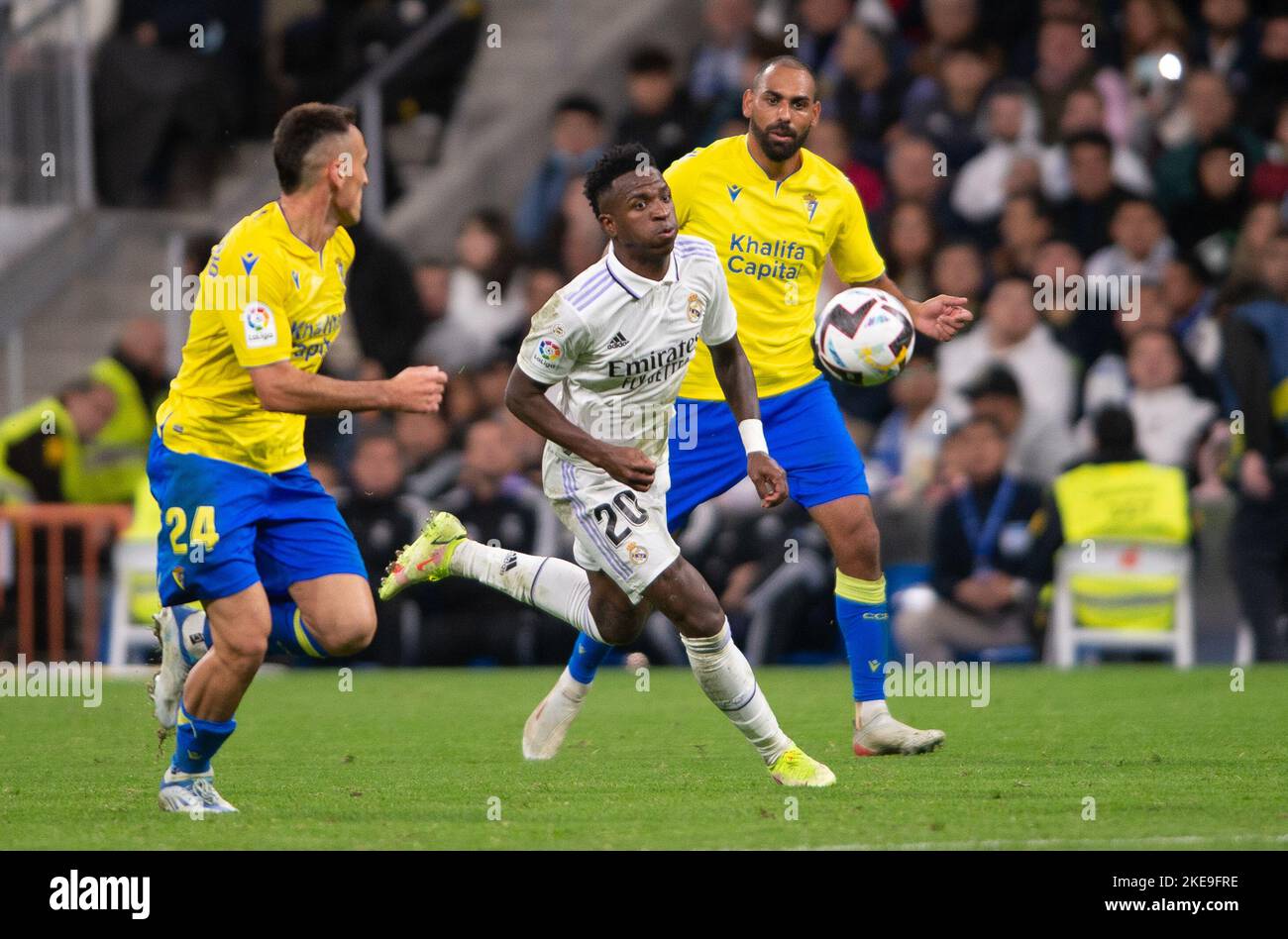 10th November 2022; Stadium Santiago Bernabeu, Madrid, La Liga Santander, Real Madrid CF versus ...
