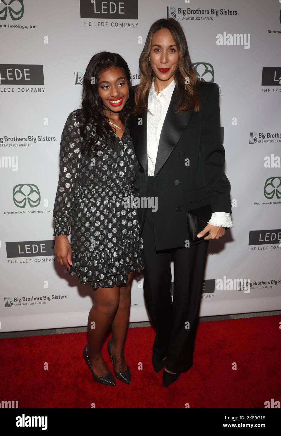 Los Angeles, Ca. 10th Nov, 2022. Kalis Coleman, Meredith O'Sullivan at ...