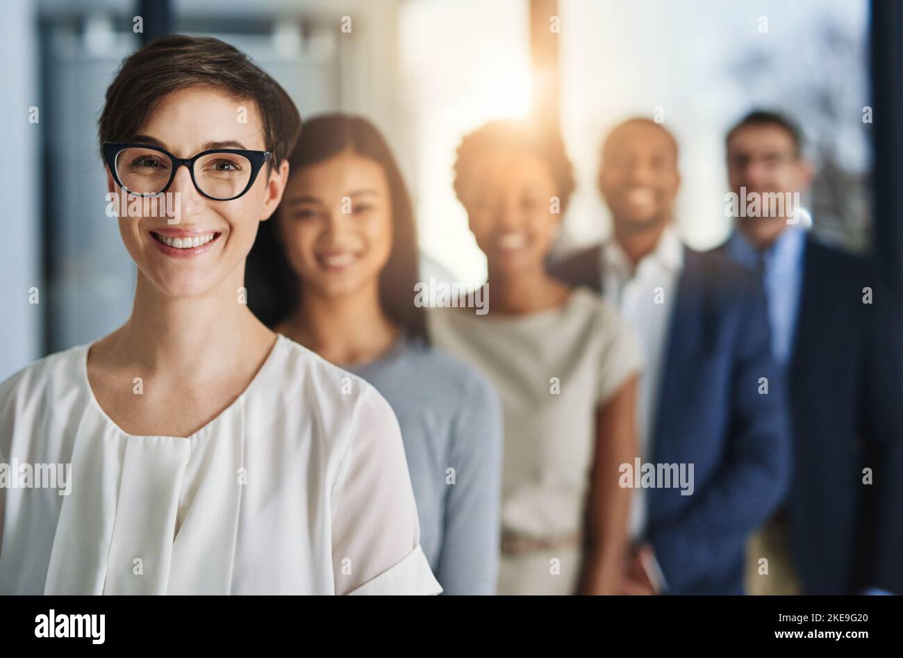 Behind every successful man hi-res stock photography and images - Alamy