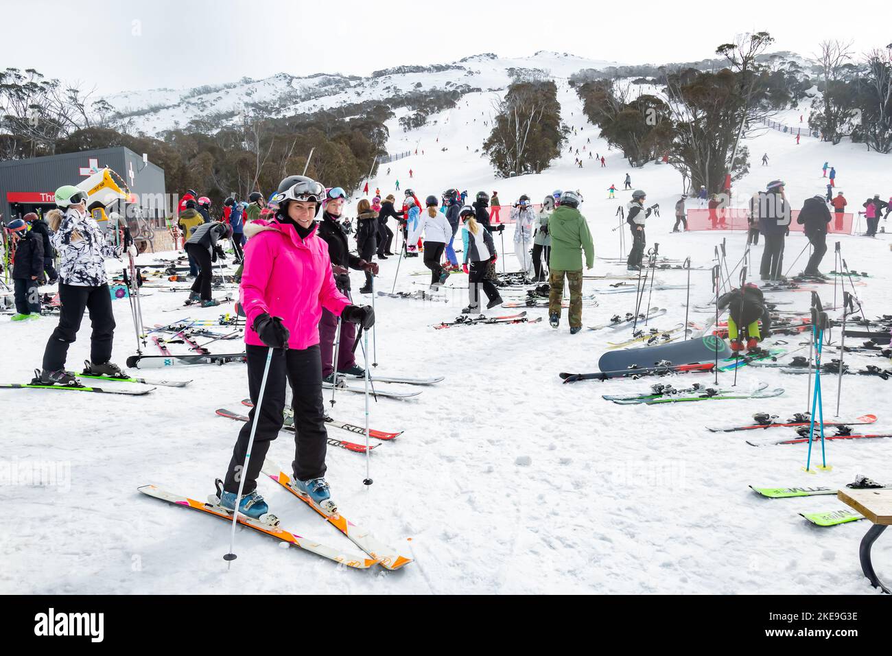 Thredbo ski resort is located within the Kosciuszko national park, in ...