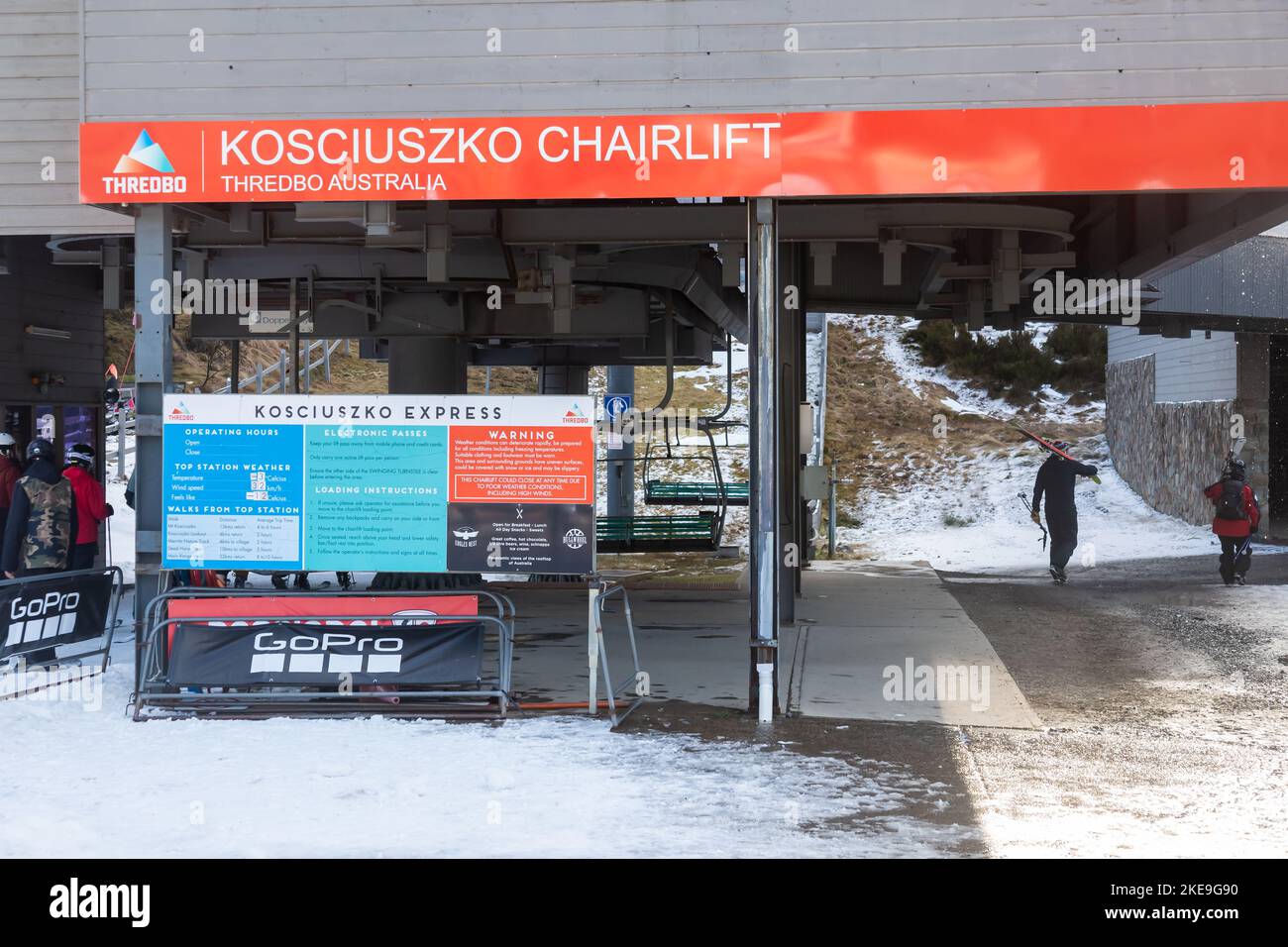 Thredbo ski resort, is located within the Kosciuszko national park, in ...