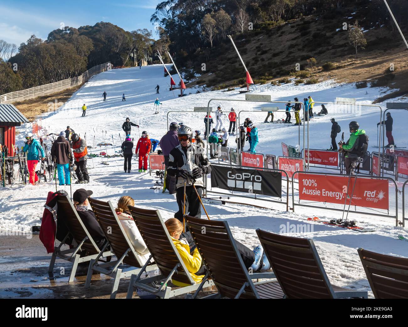 Ski map of mount kosciuszko hi-res stock photography and images - Alamy