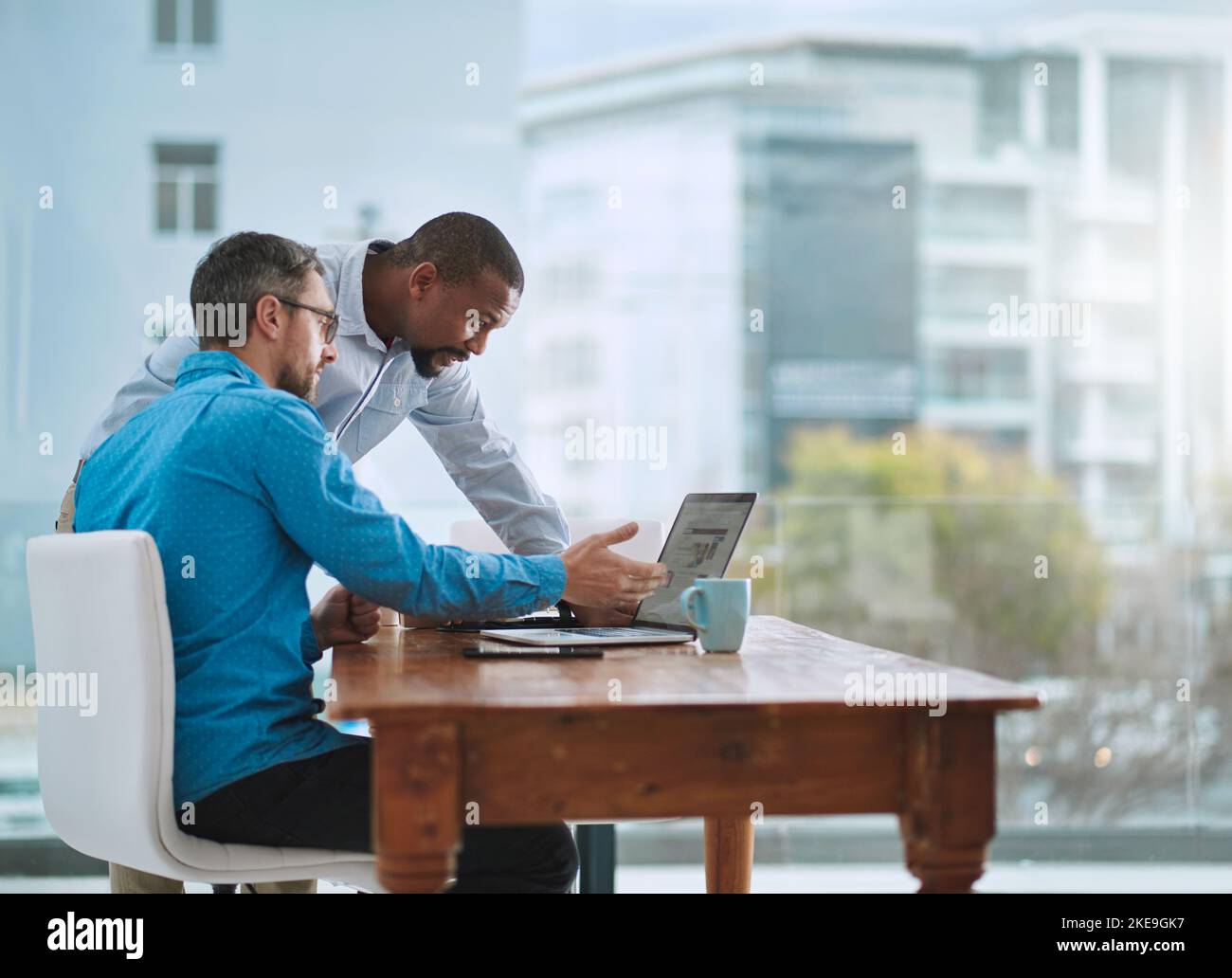 Two confident diverse businessmen in hi-res stock photography and ...
