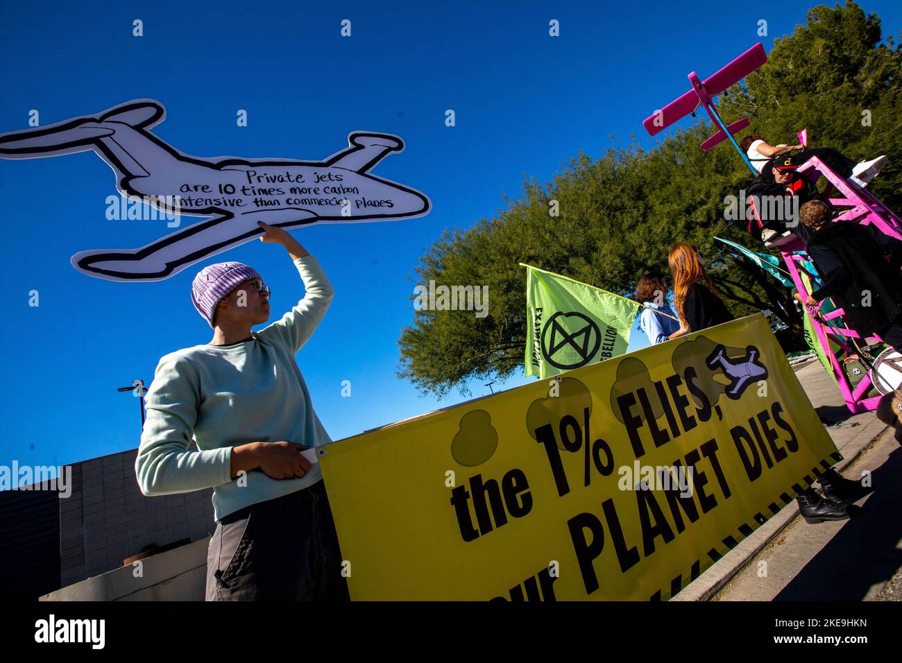 Climate change private jet jets hi-res stock photography and images - Alamy
