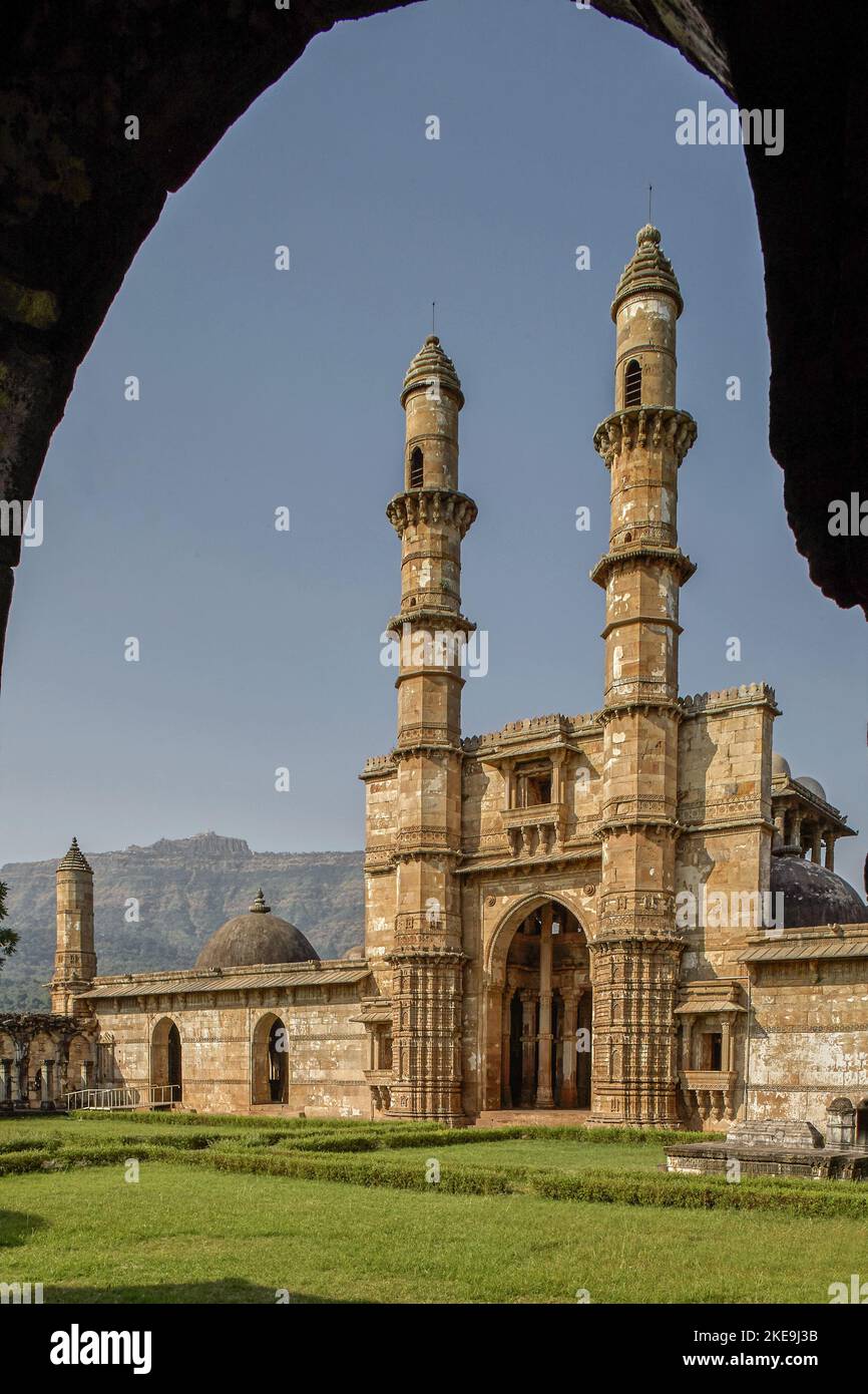 10 19 2007 Jami Masjid, Champaner-Pavagadh Archaeological Park. It is a ...