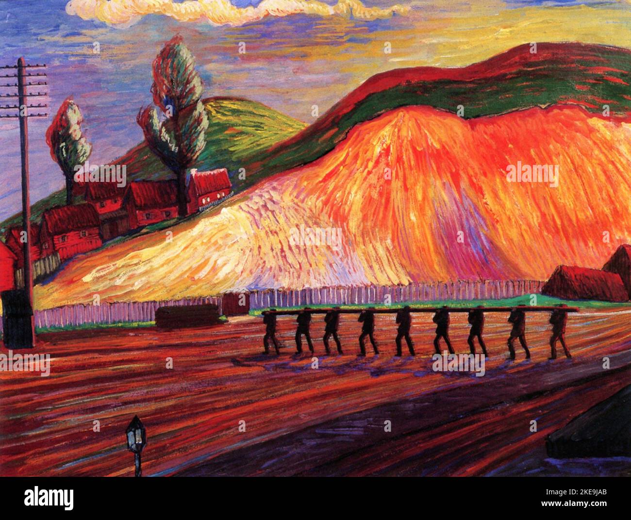 Marianne von Werefkin - The Pit - 1926 Stock Photo - Alamy