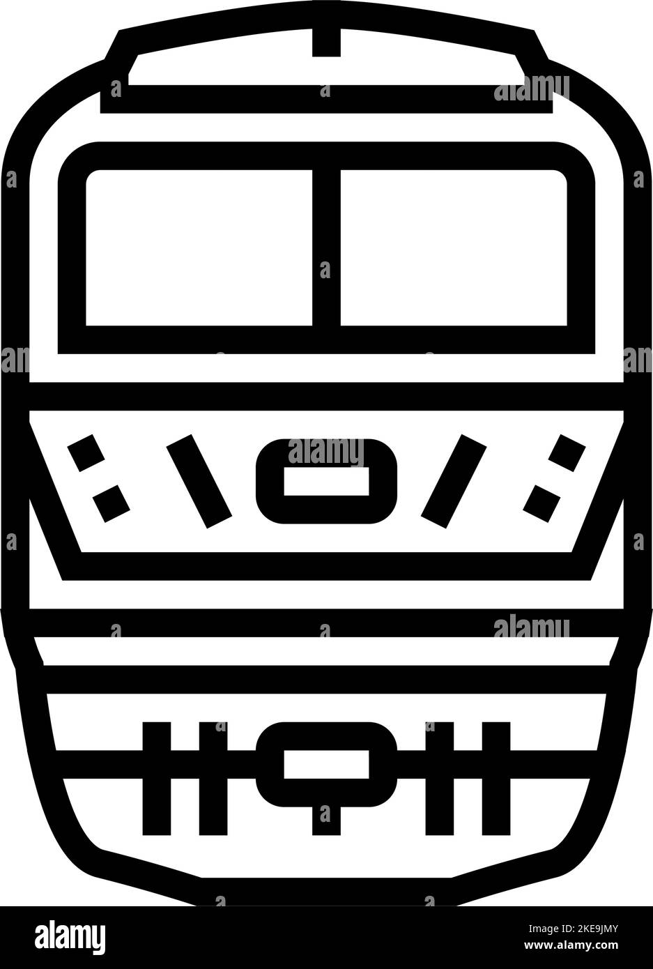 train transport vehicle line icon vector illustration Stock Vector ...