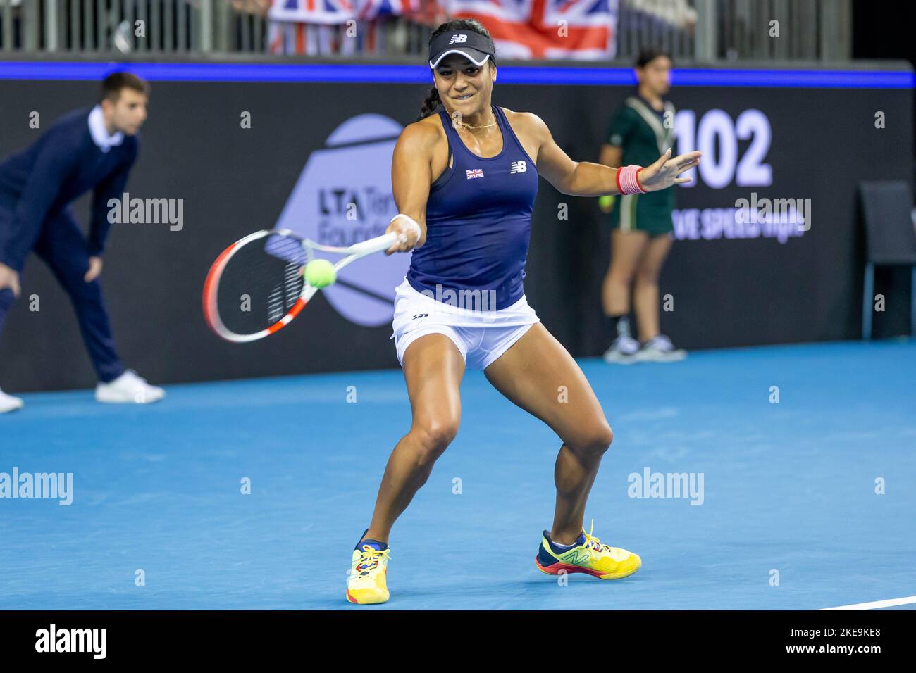 Glasgow, Scotland 10th November 2022. Team GB romp to a 3-0 win over ...