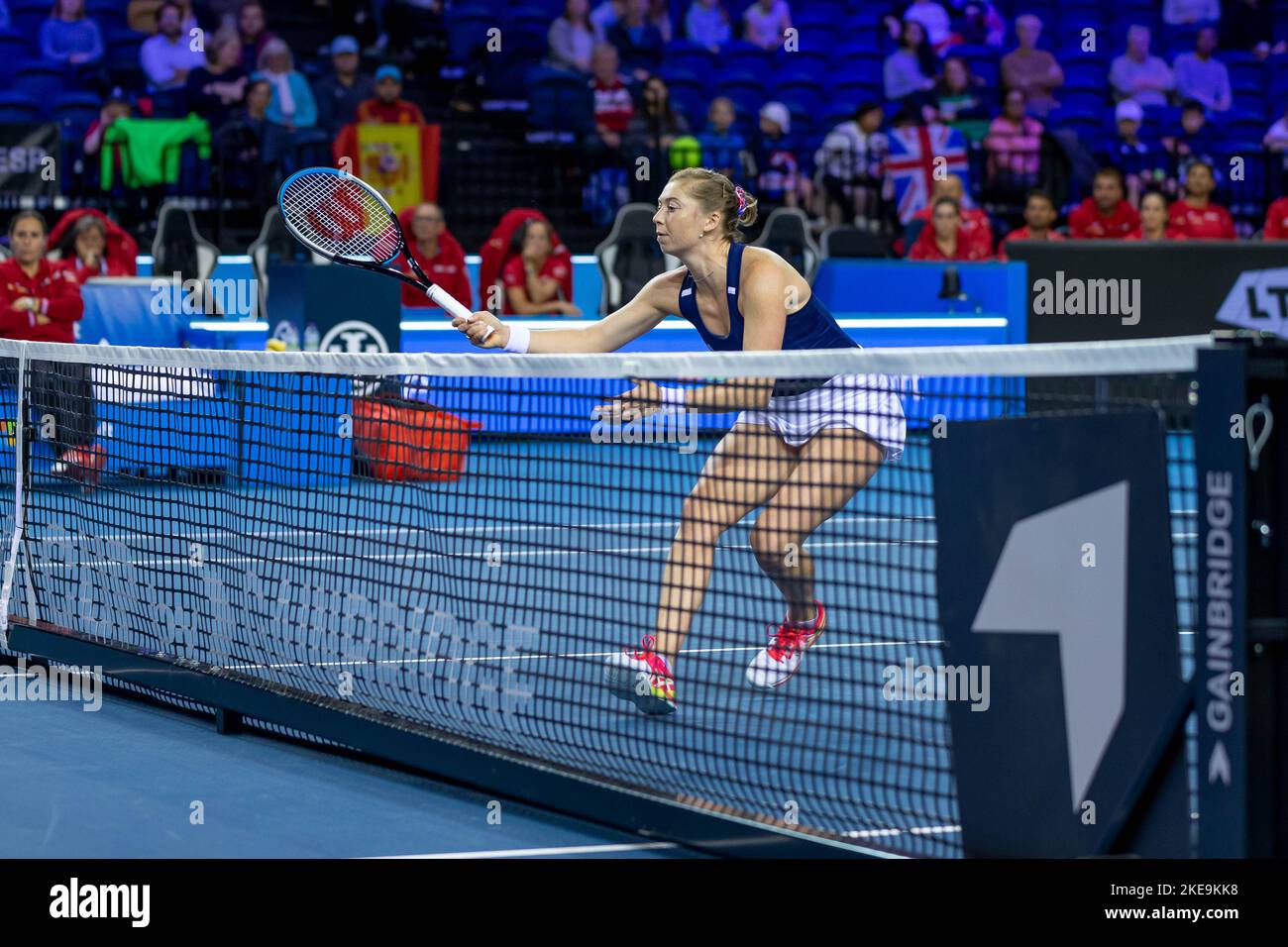 Glasgow, Scotland 10th November 2022. Team GB romp to a 3-0 win over ...