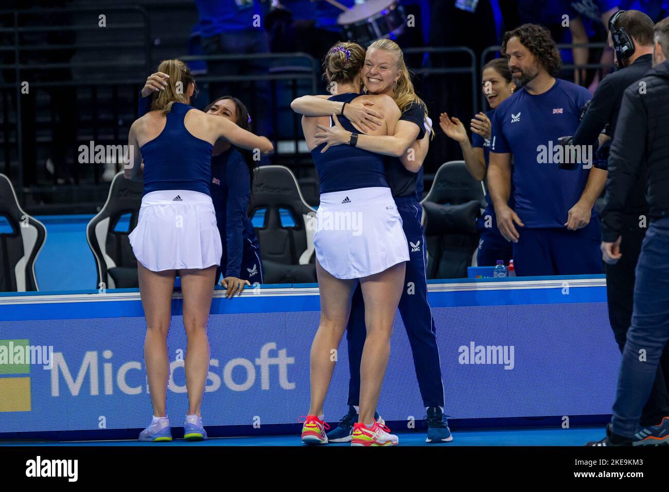 Glasgow, Scotland 10th November 2022. Team GB romp to a 3-0 win over ...
