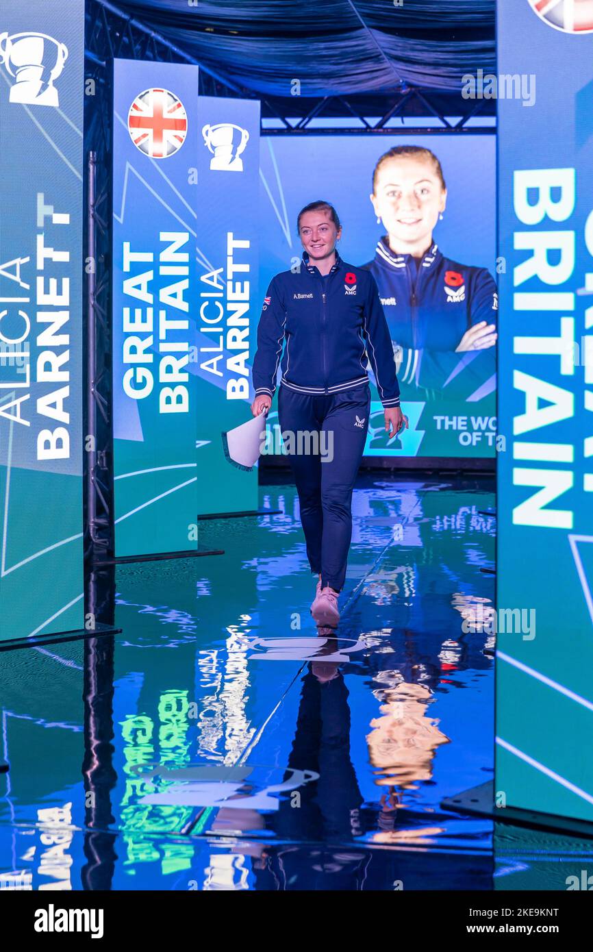 Glasgow, Scotland 10th November 2022. Team GB romp to a 3-0 win over ...