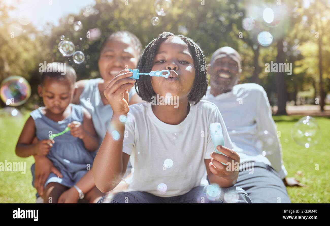 Kids Blowing Bubbles Photography