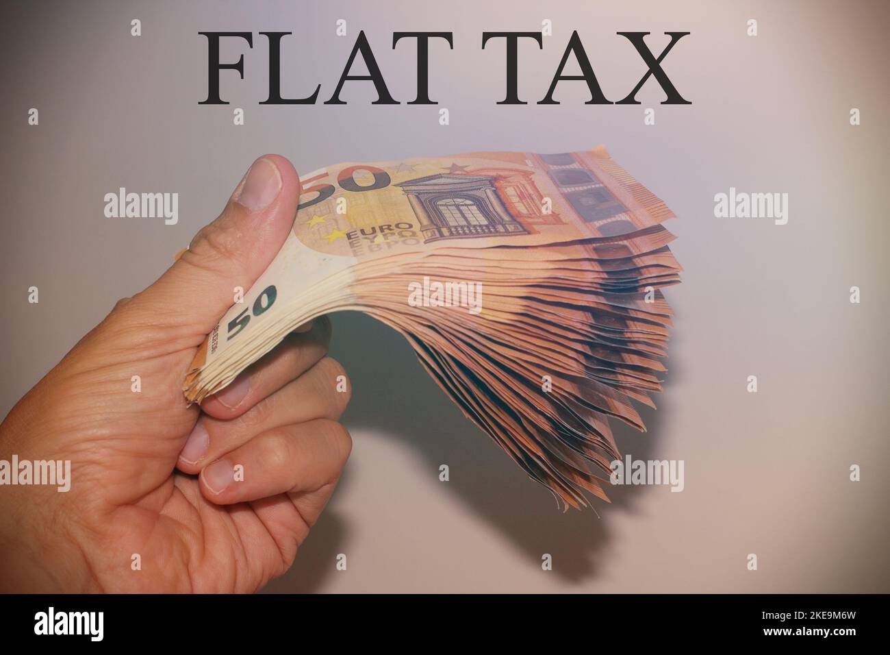 Hand holding tax text hi-res stock photography and images - Alamy