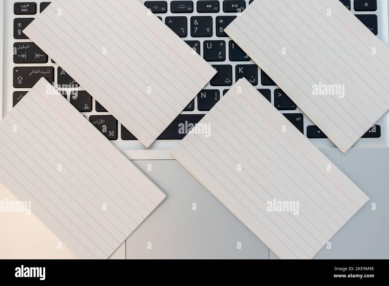 Computer keyboard sheet paper message hi-res stock photography and ...