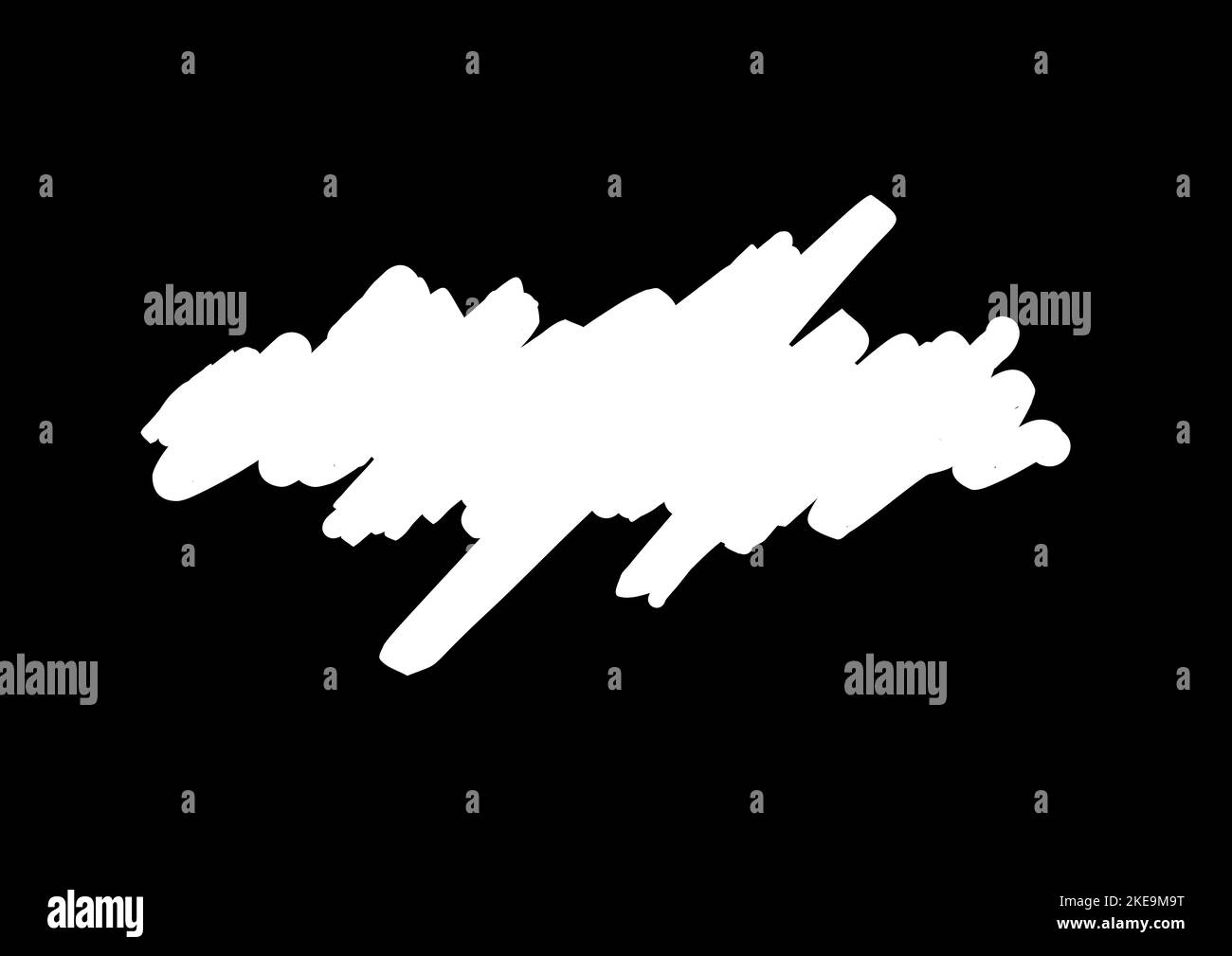Black and white banner with stripes brush paint, strip paint for banner ...