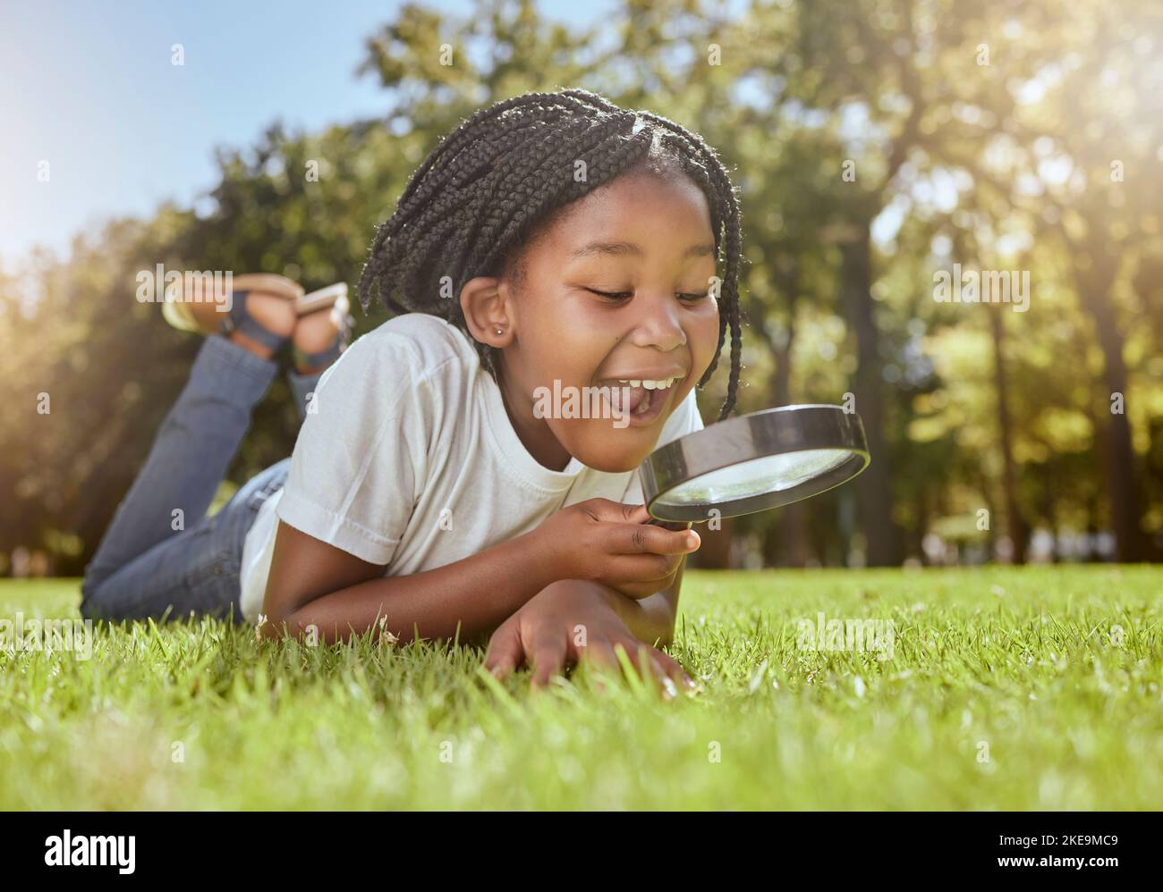 Learning, magnifier and child in nature for science knowledge ...