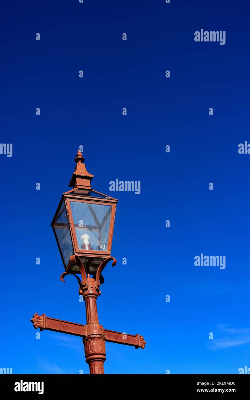 Wrought iron streetlamp hi-res stock photography and images - Alamy