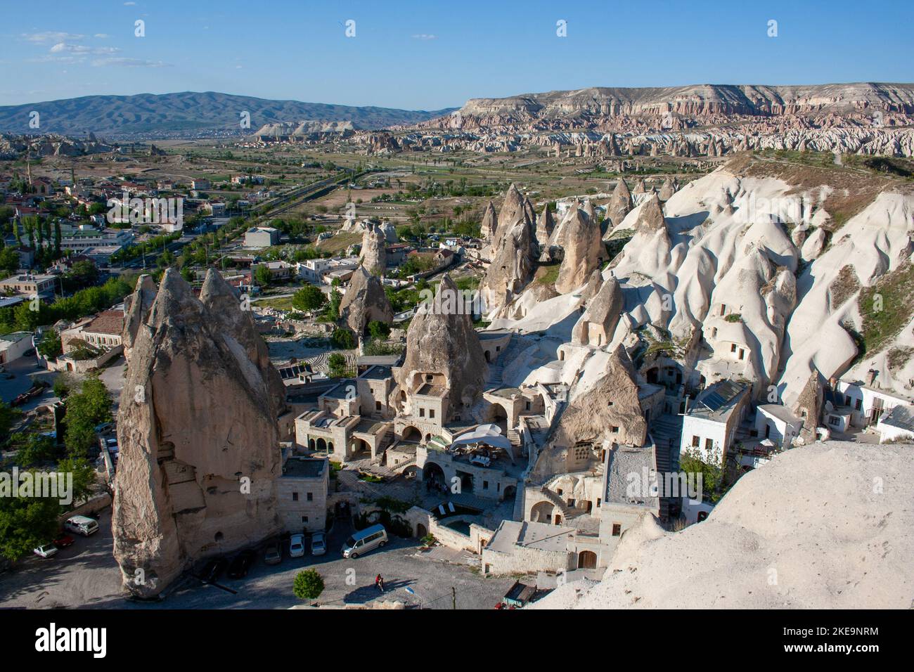 Göreme National Park and the Rock Sites. Fairy Chimneys rock formation ...