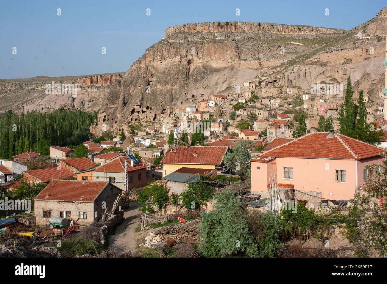A village in the Ancient region of Central Anatolia Region, Turkey ...