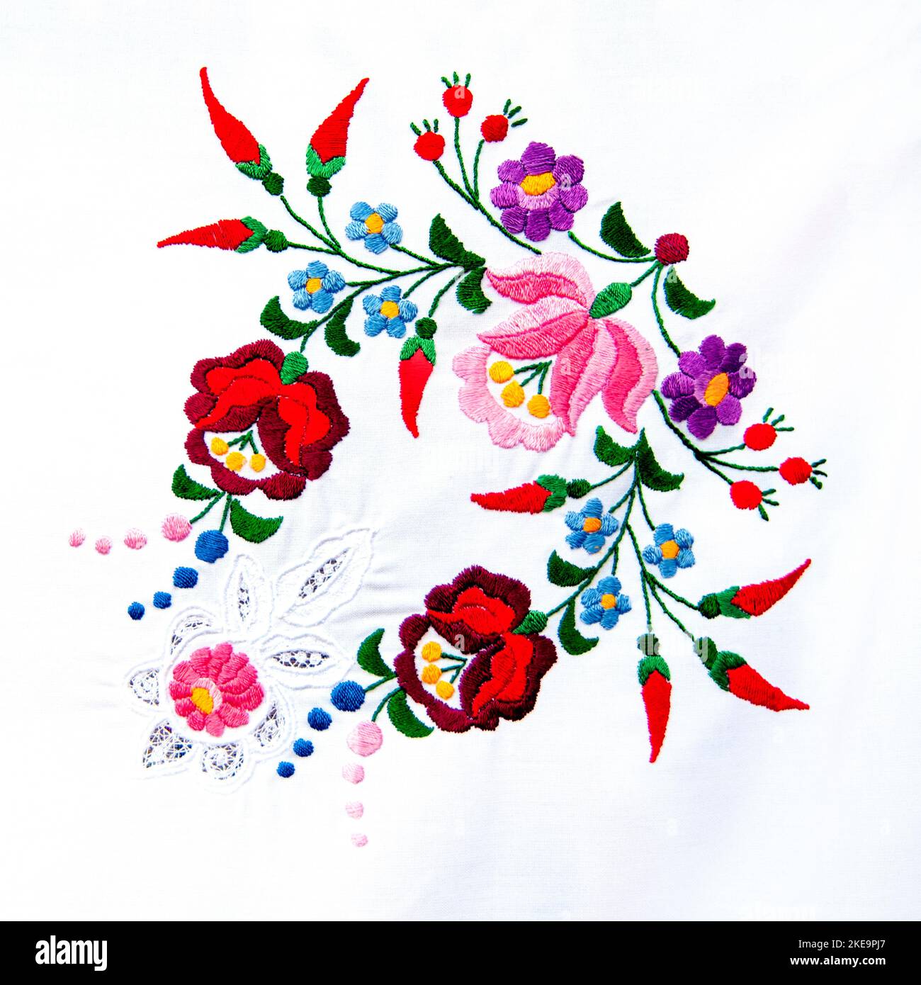 Hungarian embroidery hi-res stock photography and images - Alamy