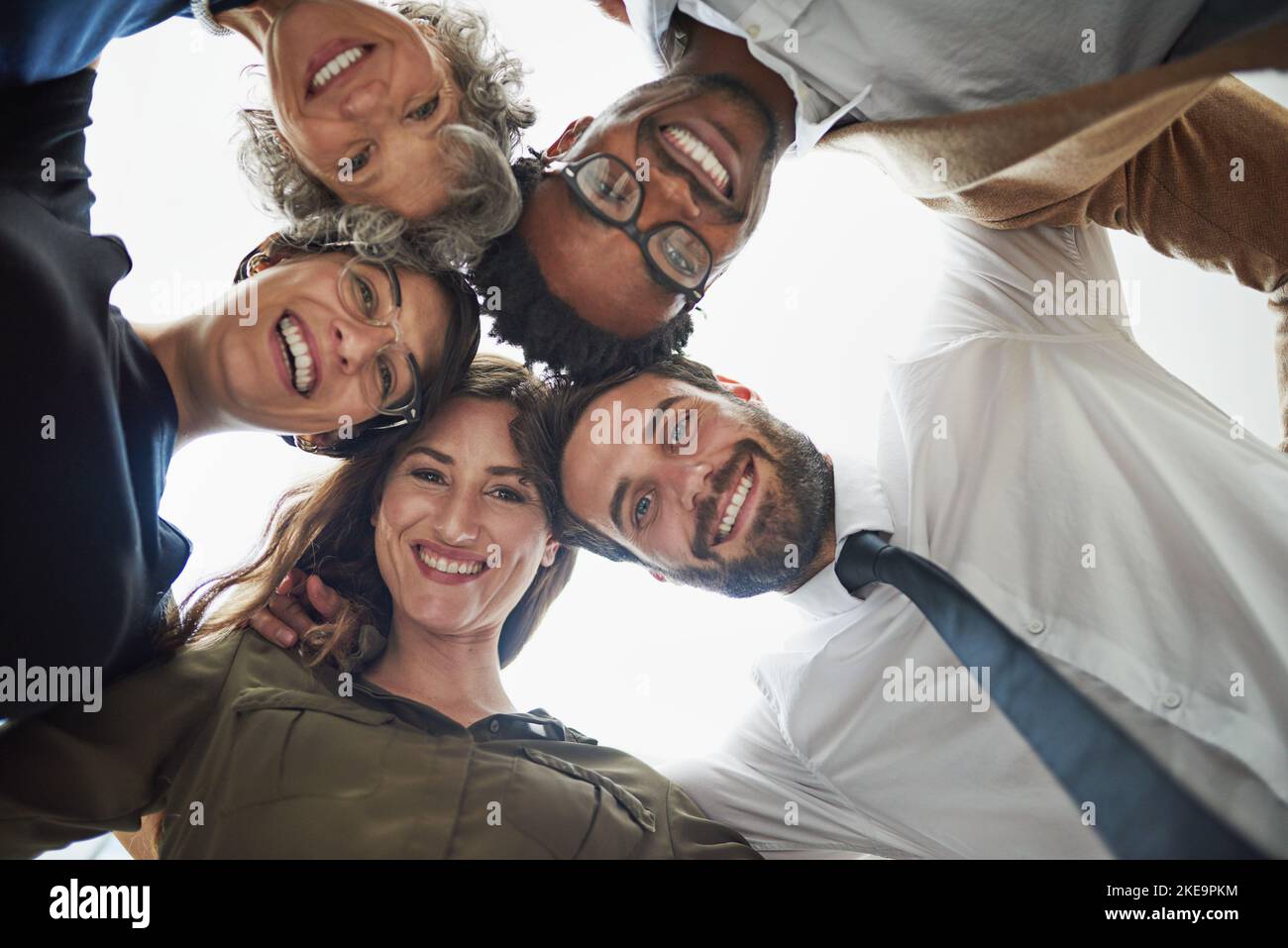 Putting your heads together hi-res stock photography and images - Alamy