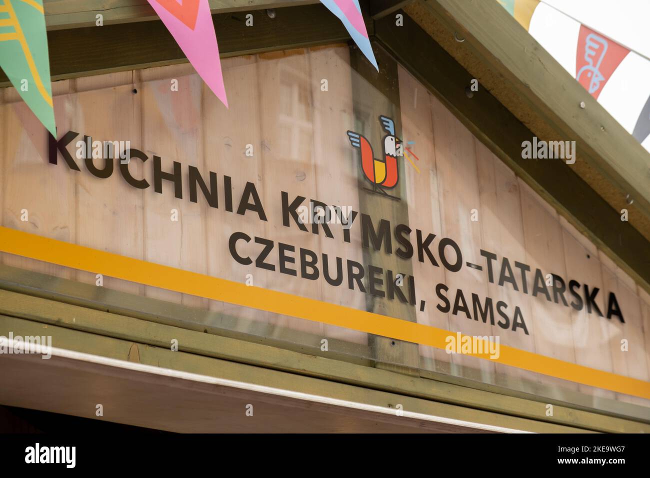Gdansk, Poland - 9 August 2022 Polish culture Dominic's Fair in Gdansk ...