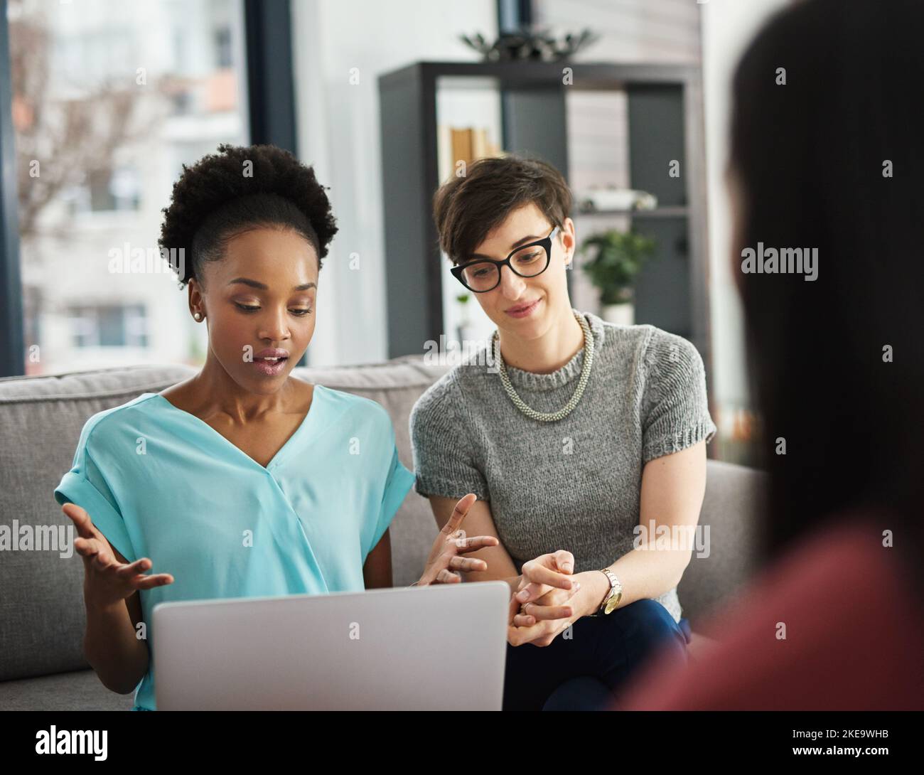 This is what Ive been waiting for. colleagues working together on a ...