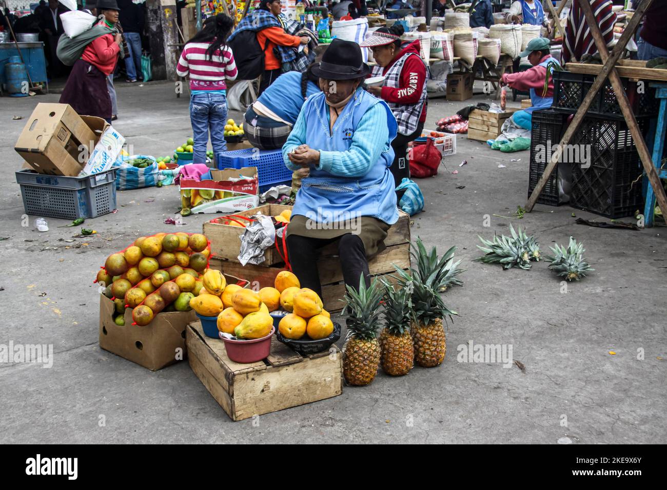 Latacunga is a plateau town of Ecuador, capital of the Cotopaxi ...