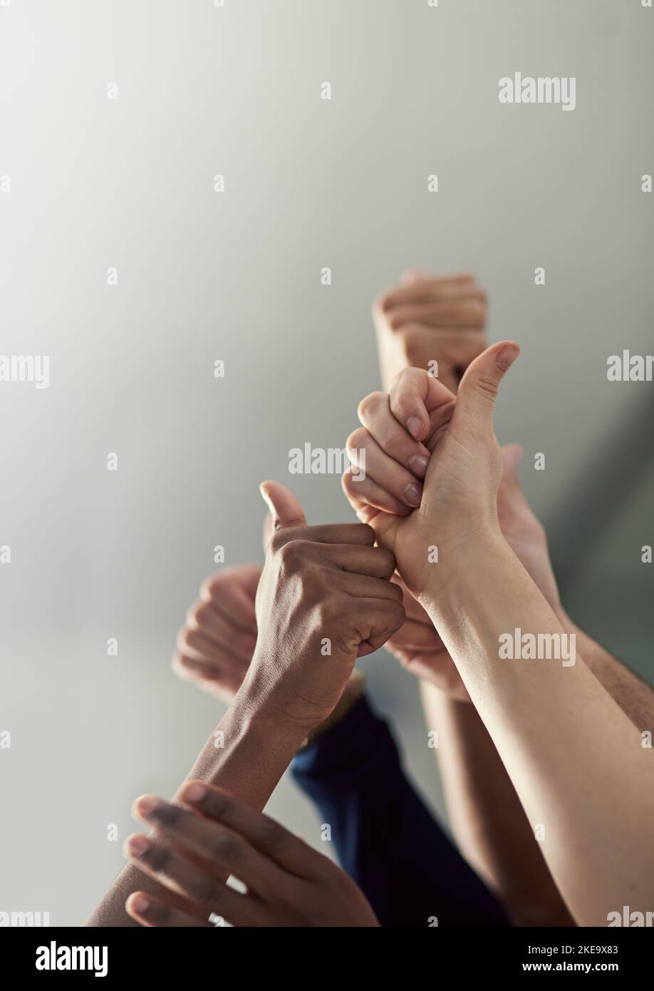 Exceptional achievements are within our reach. a group of office ...