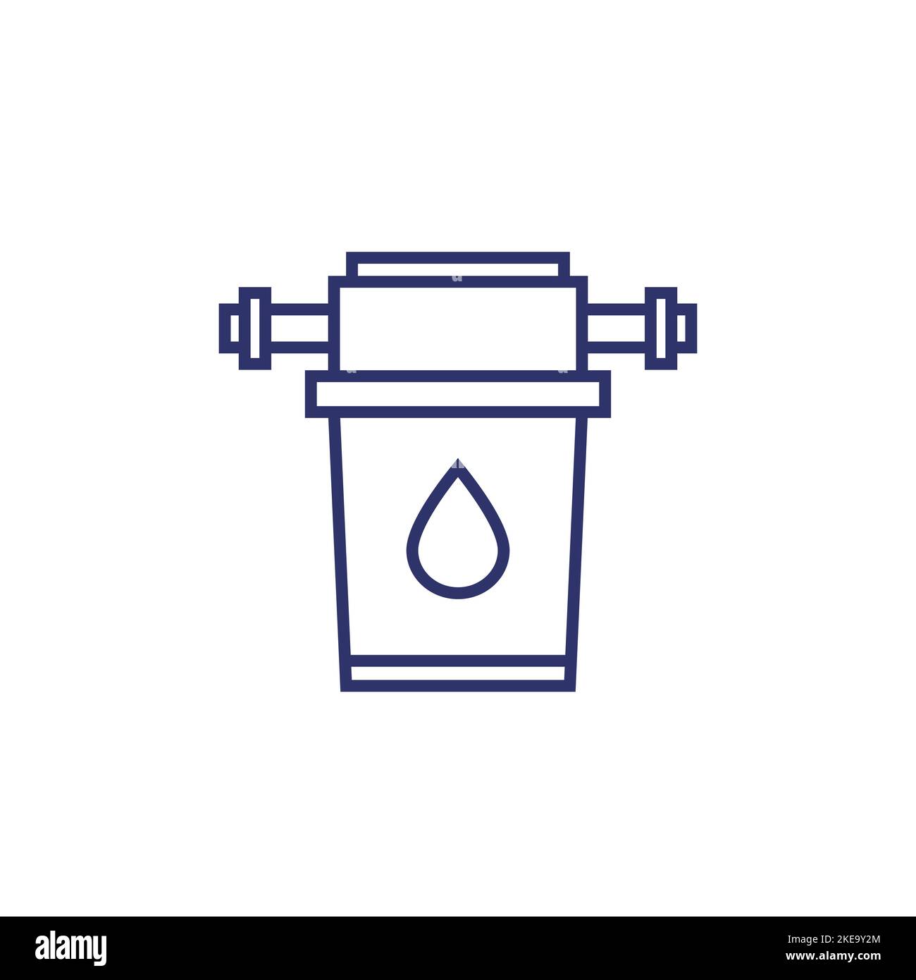 Water filter system icon Cut Out Stock Images & Pictures - Alamy