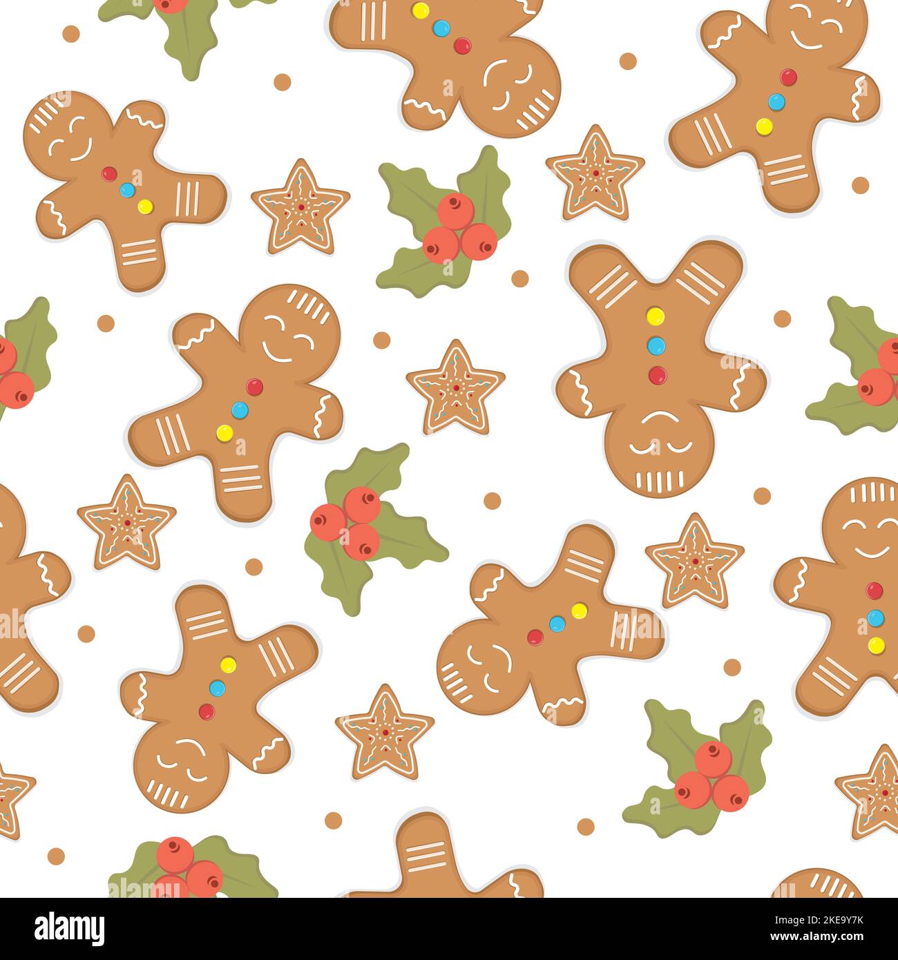 Gingerbread man cake cooking food funny happy Stock Vector Images - Alamy