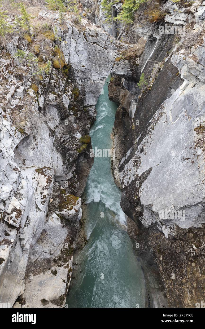 Marble Canyon Kootenay National Park Alberta Canada Stock Photo - Alamy