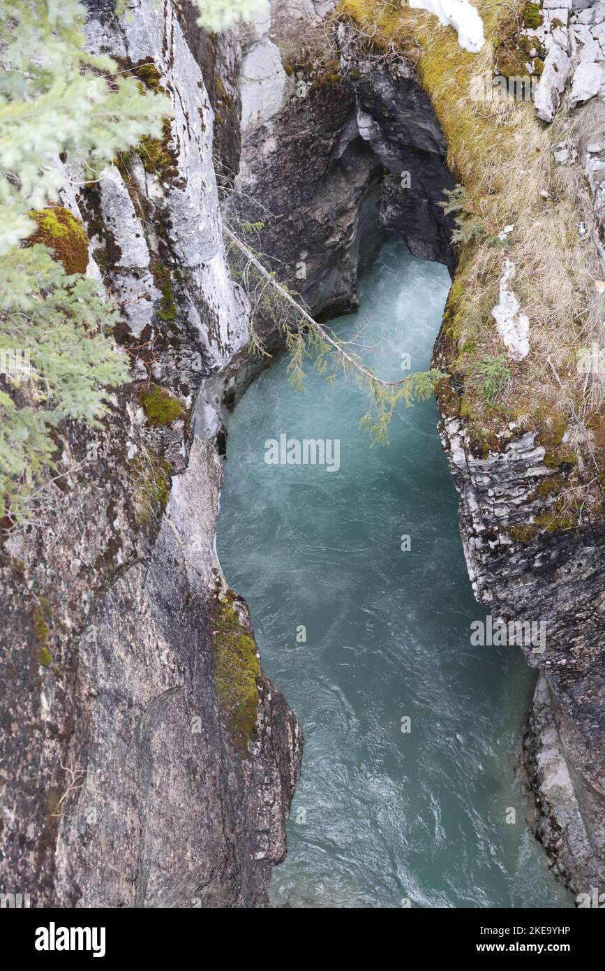 Marble Canyon Kootenay National Park Alberta Canada Stock Photo - Alamy