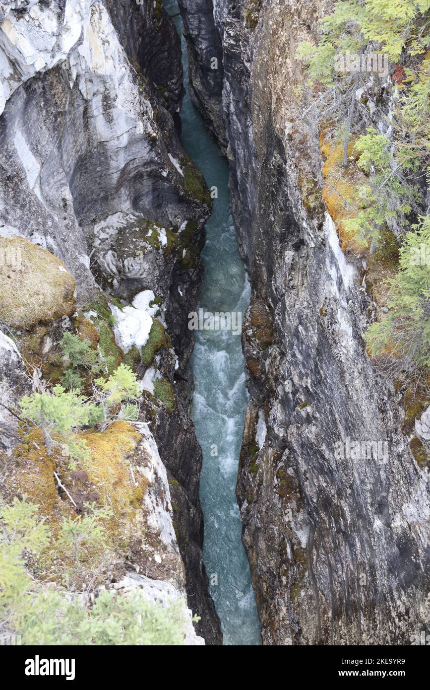 Marble Canyon Kootenay National Park Alberta Canada Stock Photo - Alamy